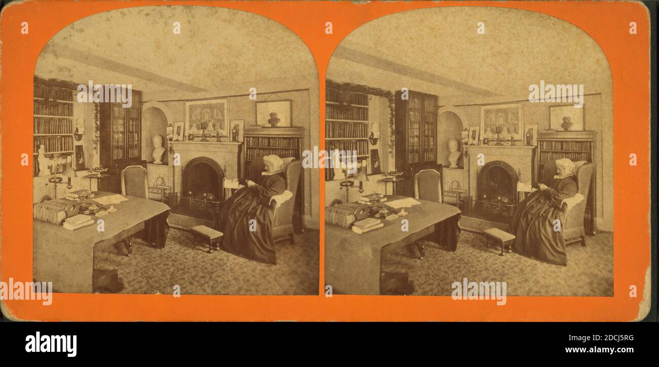 Mother of Mrs. L. M. Alcott at home, Concord, Mass., still image ...