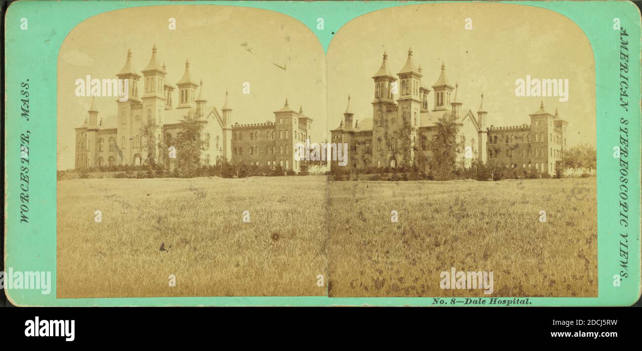 Dale Hospital., still image, Stereographs, 1865 - 1870 Stock Photo - Alamy