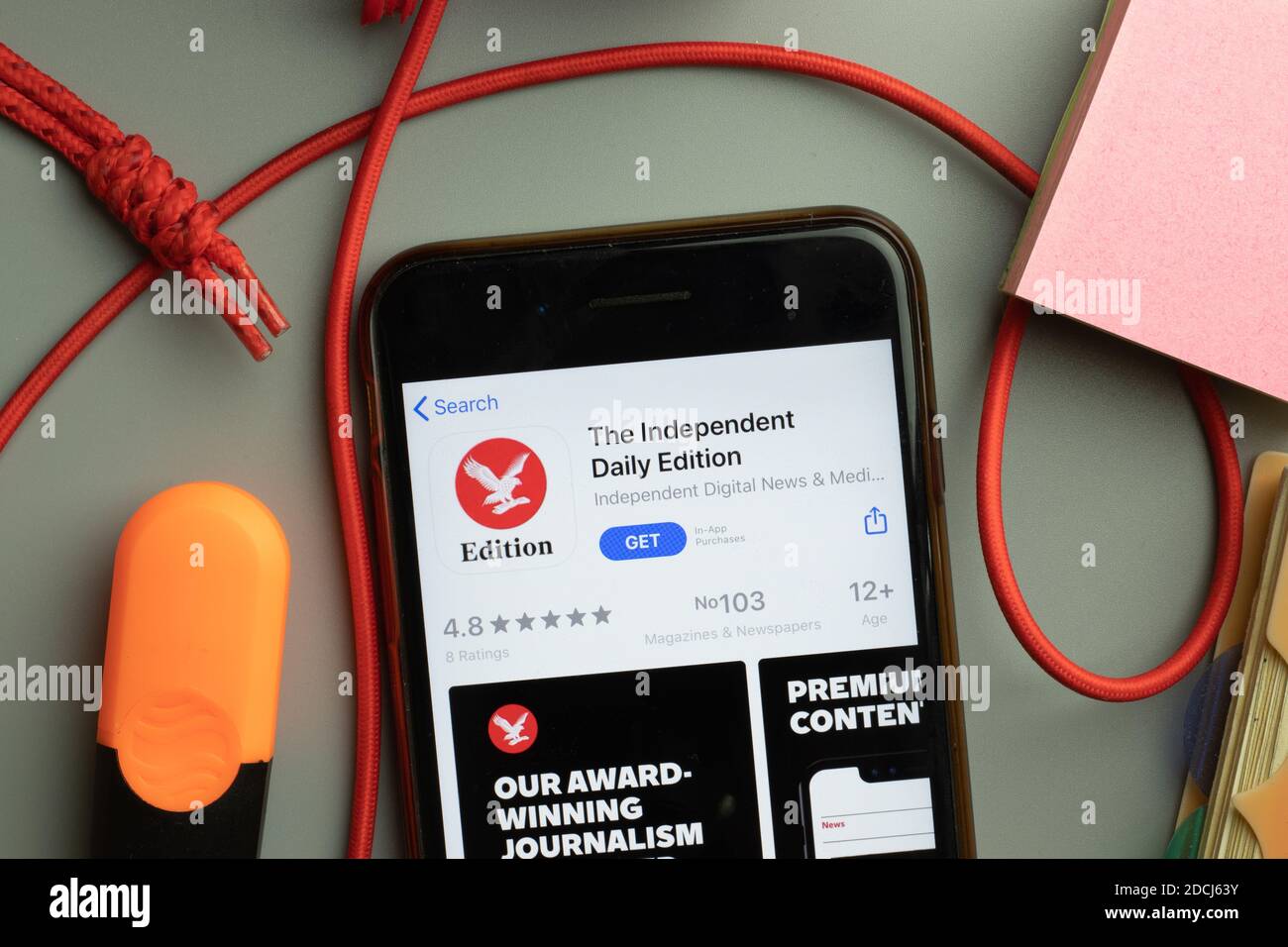 New York, United States - 7 November 2020: The Independent Daily ...