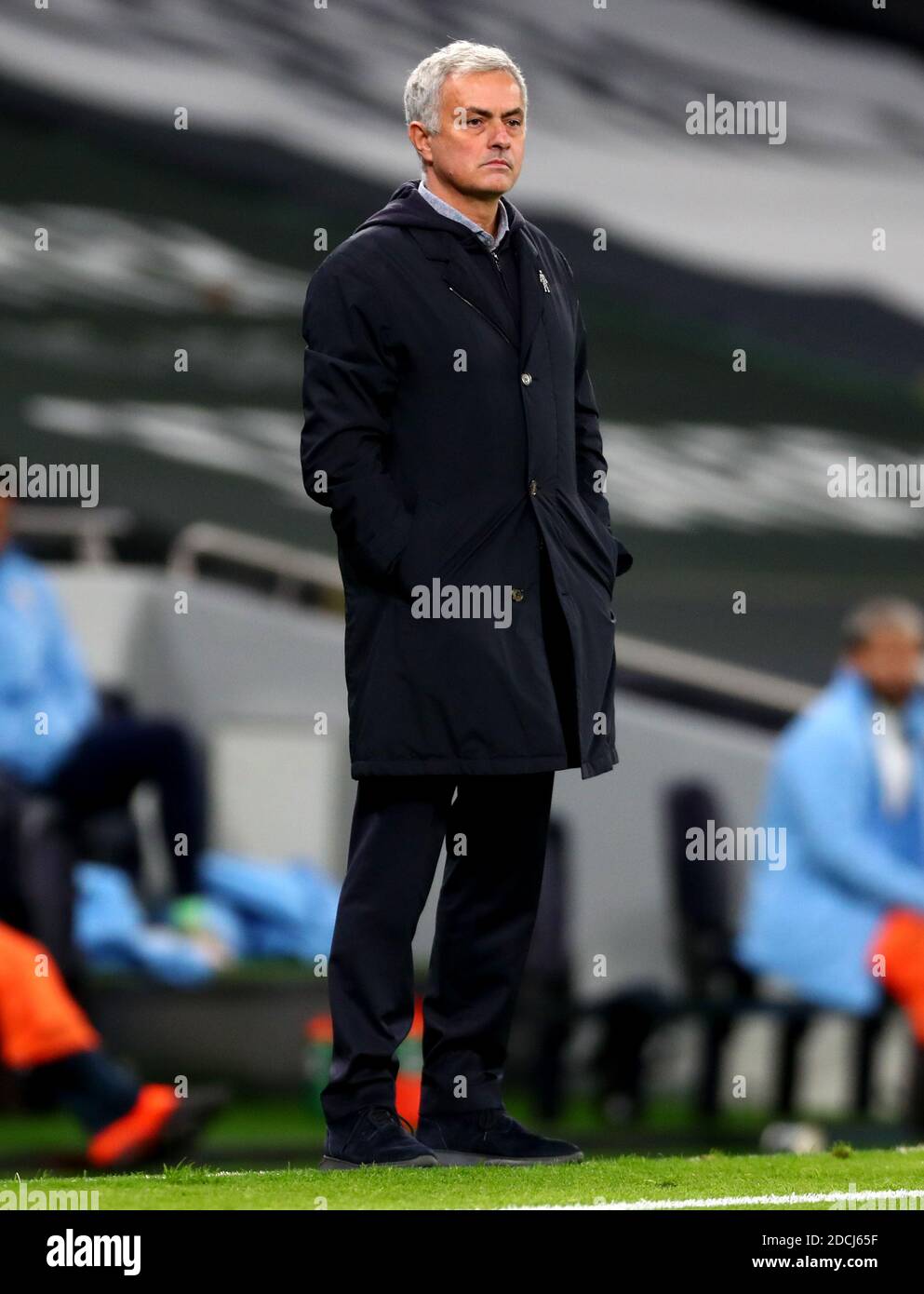 Tottenham Hotspur manager Jose Mourinho during the Premier League match ...