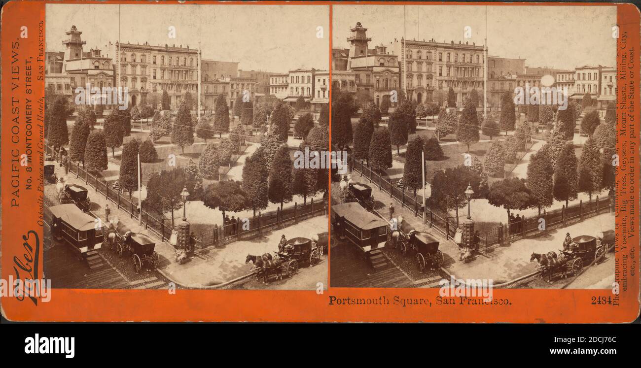 Portsmouth Square, San Francisco., still image, Stereographs, 1876 ...