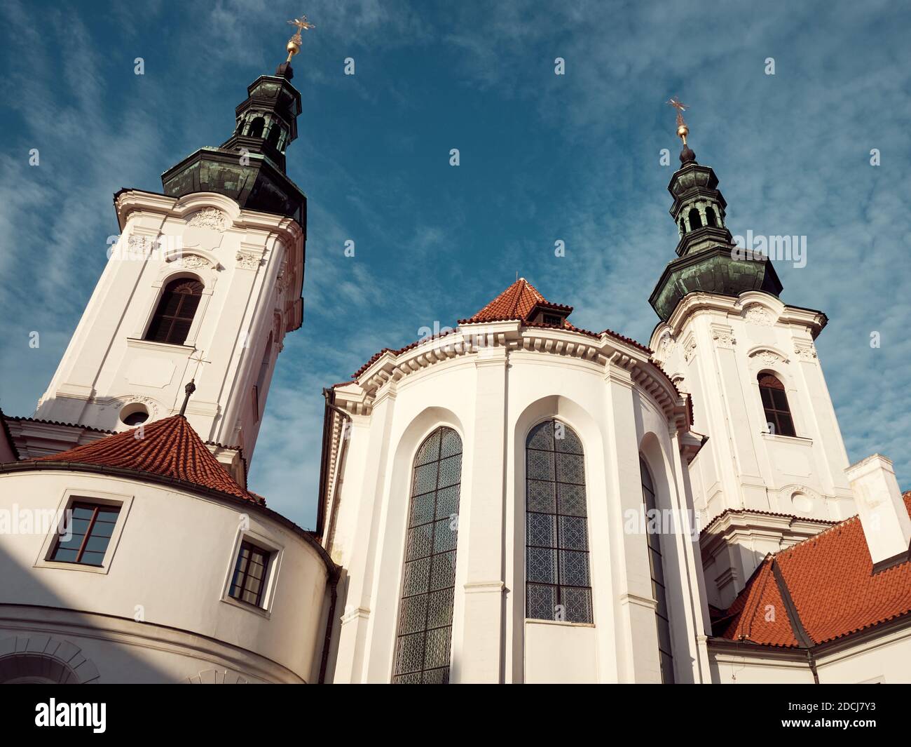 Strahov Monastery in Prague, a monument of Czech architecture. The ...