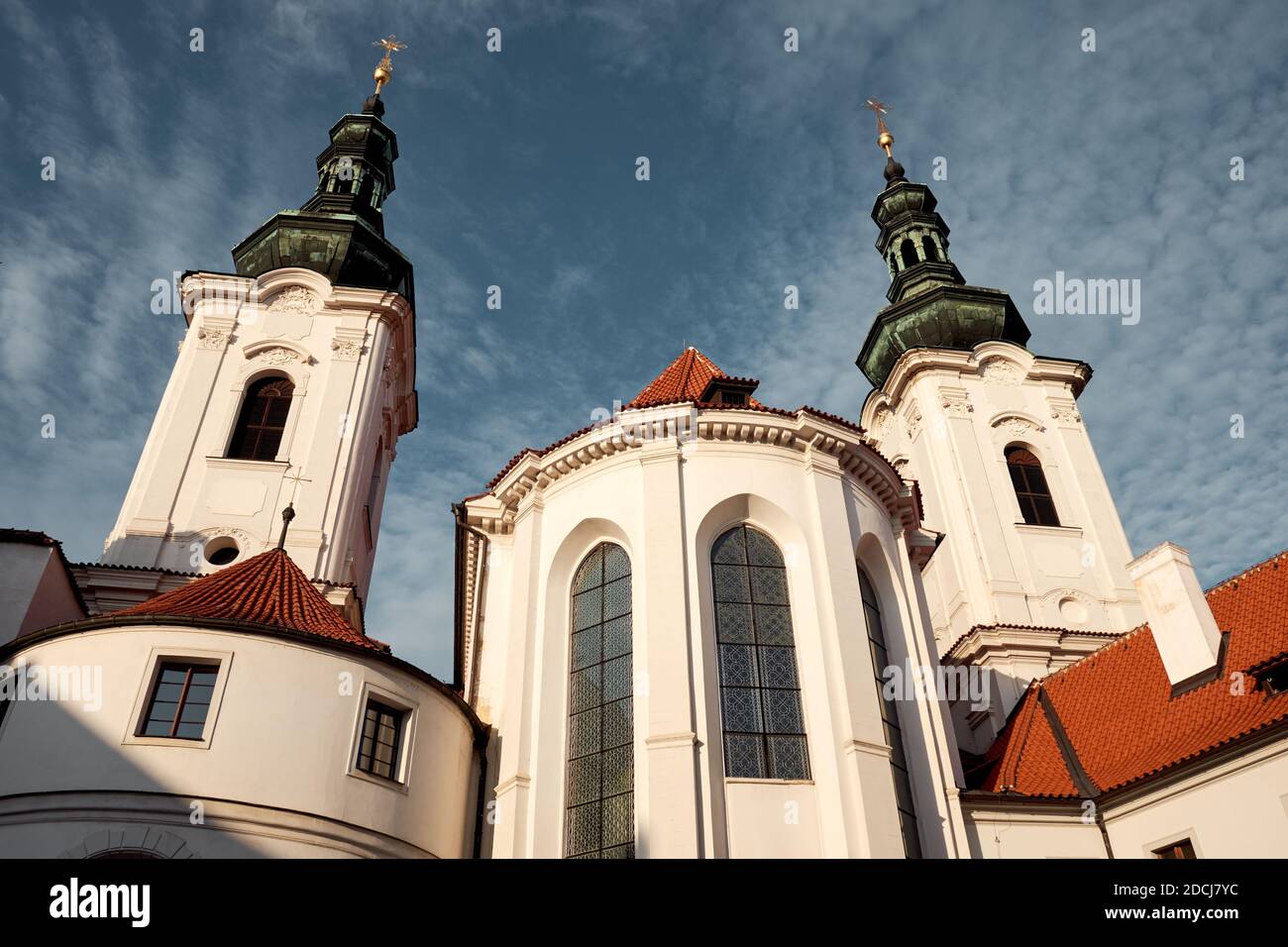 Strahov Monastery in Prague, a monument of Czech architecture. The ...