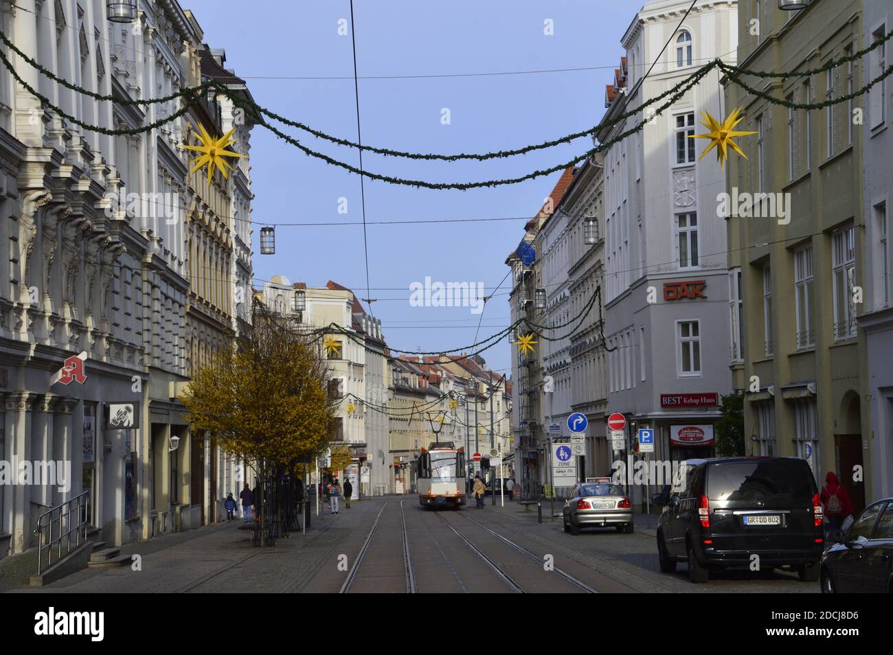 Görlitz , Berliner Strasse Stock Photo - Alamy
