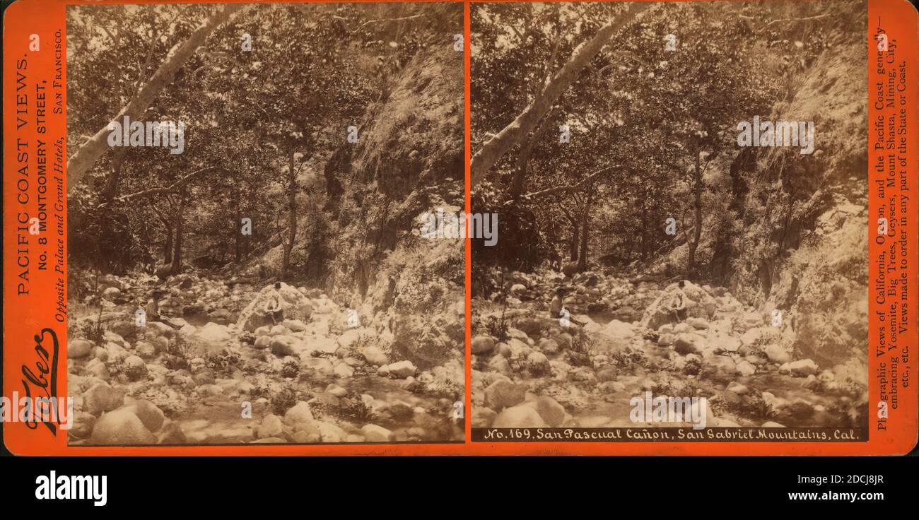 San Pascual Canon, San Gabriel Mountians, Cal., still image ...