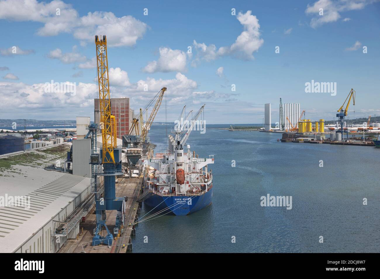 Container terminal of belfast port hi-res stock photography and images ...