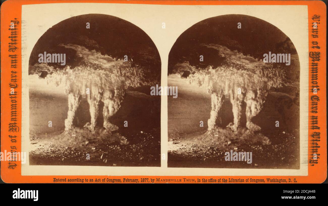 Altar in 'Gothic Chapel.', still image, Stereographs, 1876 - 1877, Thum, M. (Mandeville Stock ...