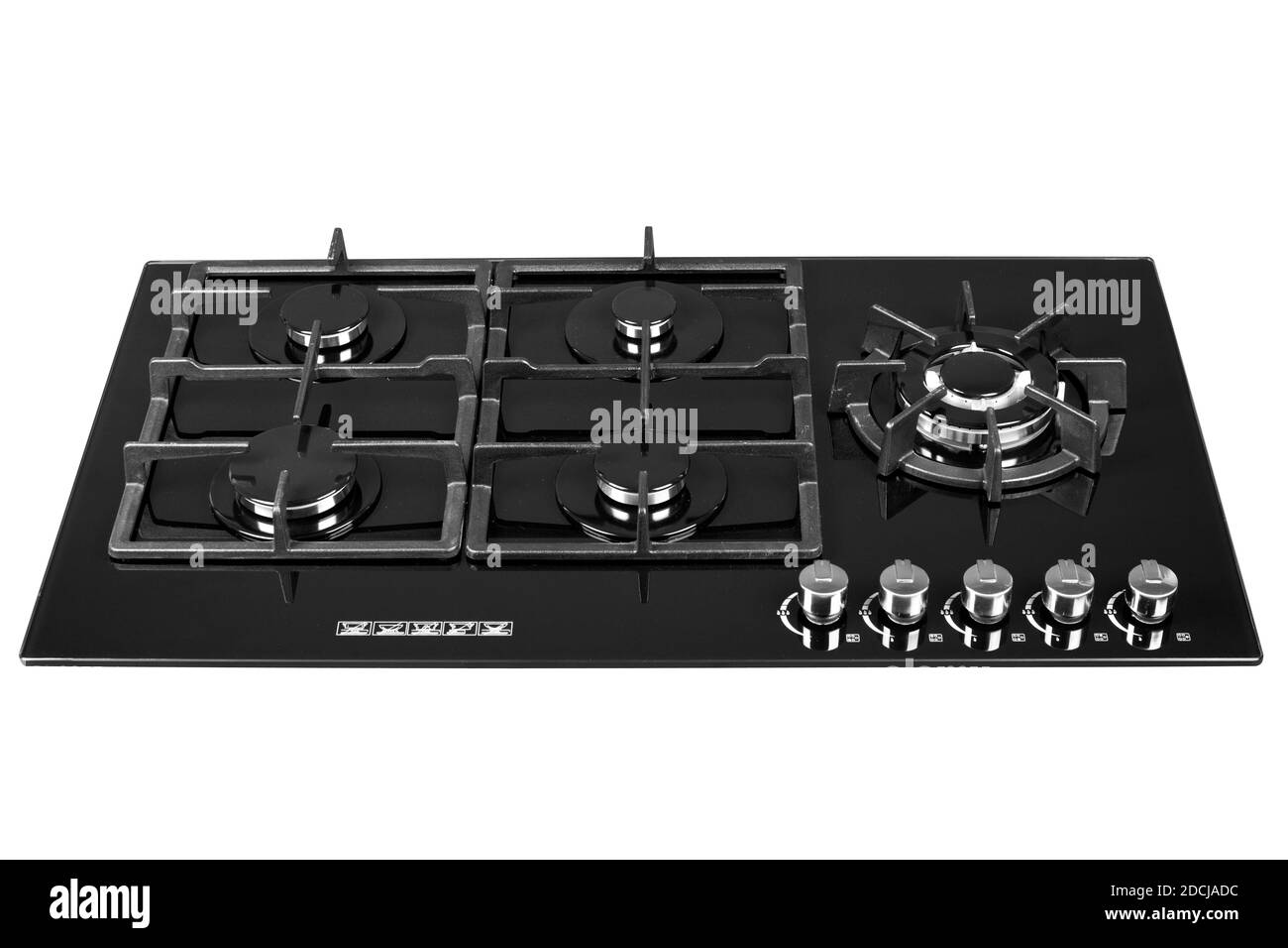 Kitchen fire isolated Black and White Stock Photos & Images - Alamy