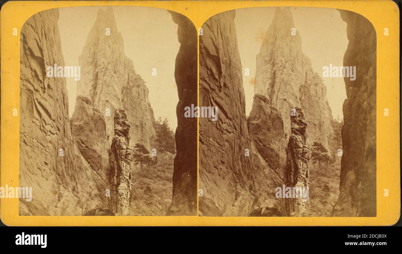 Sentinel in Garden of Gods., still image, Stereographs, 1850 - 1930 ...