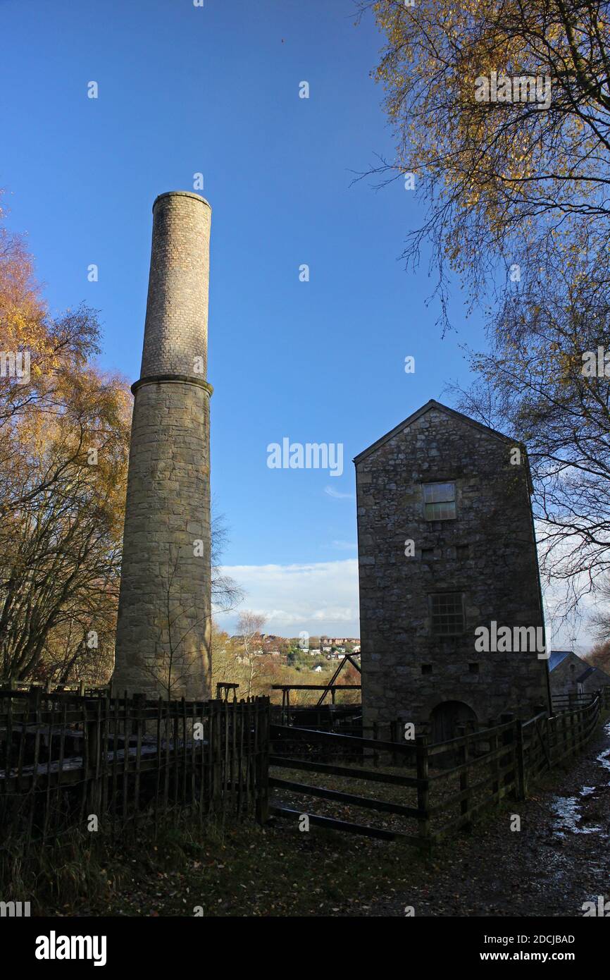 Minera Lead Mine and country park, Wrexham Stock Photo - Alamy