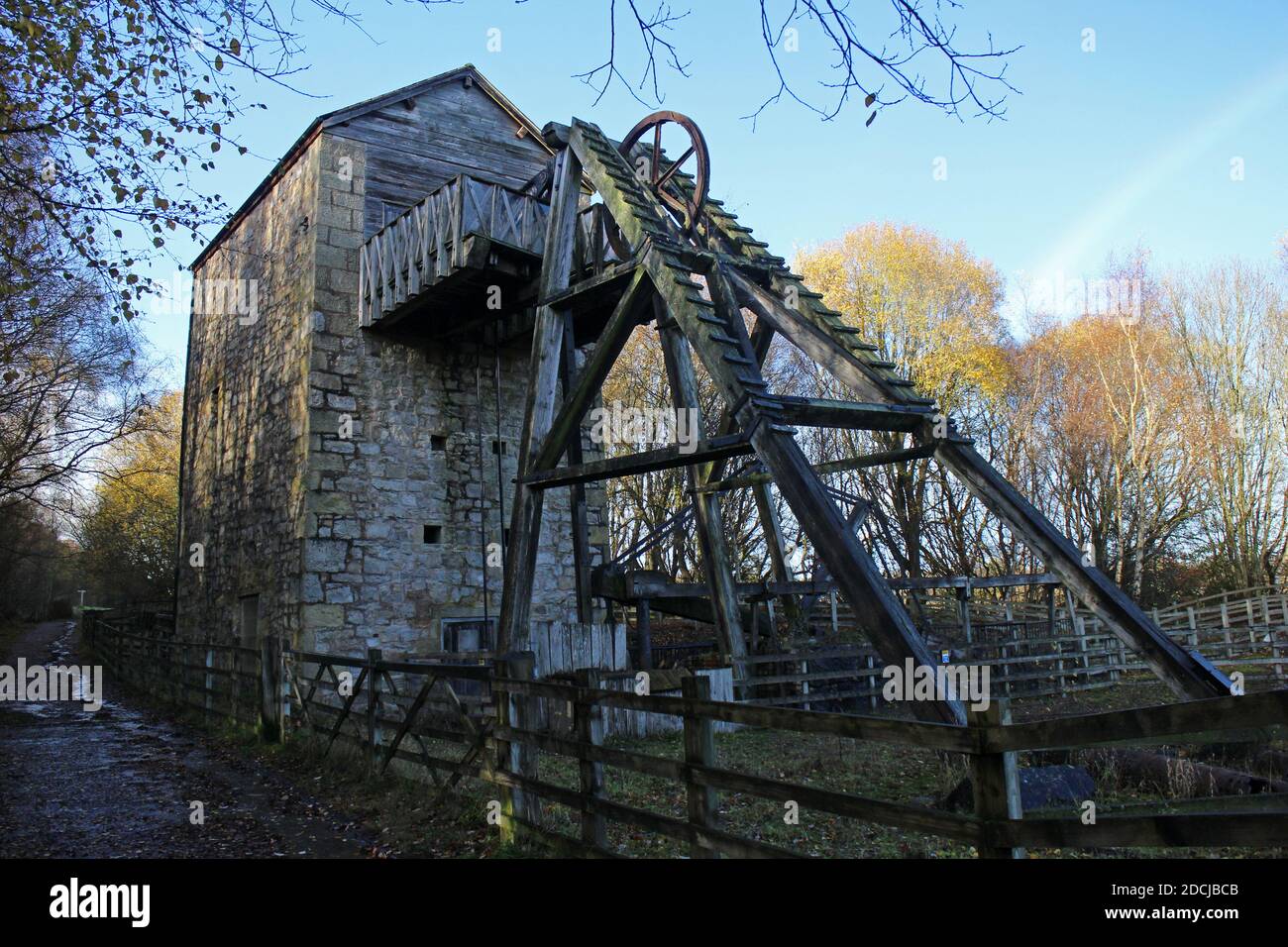 Minera Lead Mine and country park, Wrexham Stock Photo - Alamy