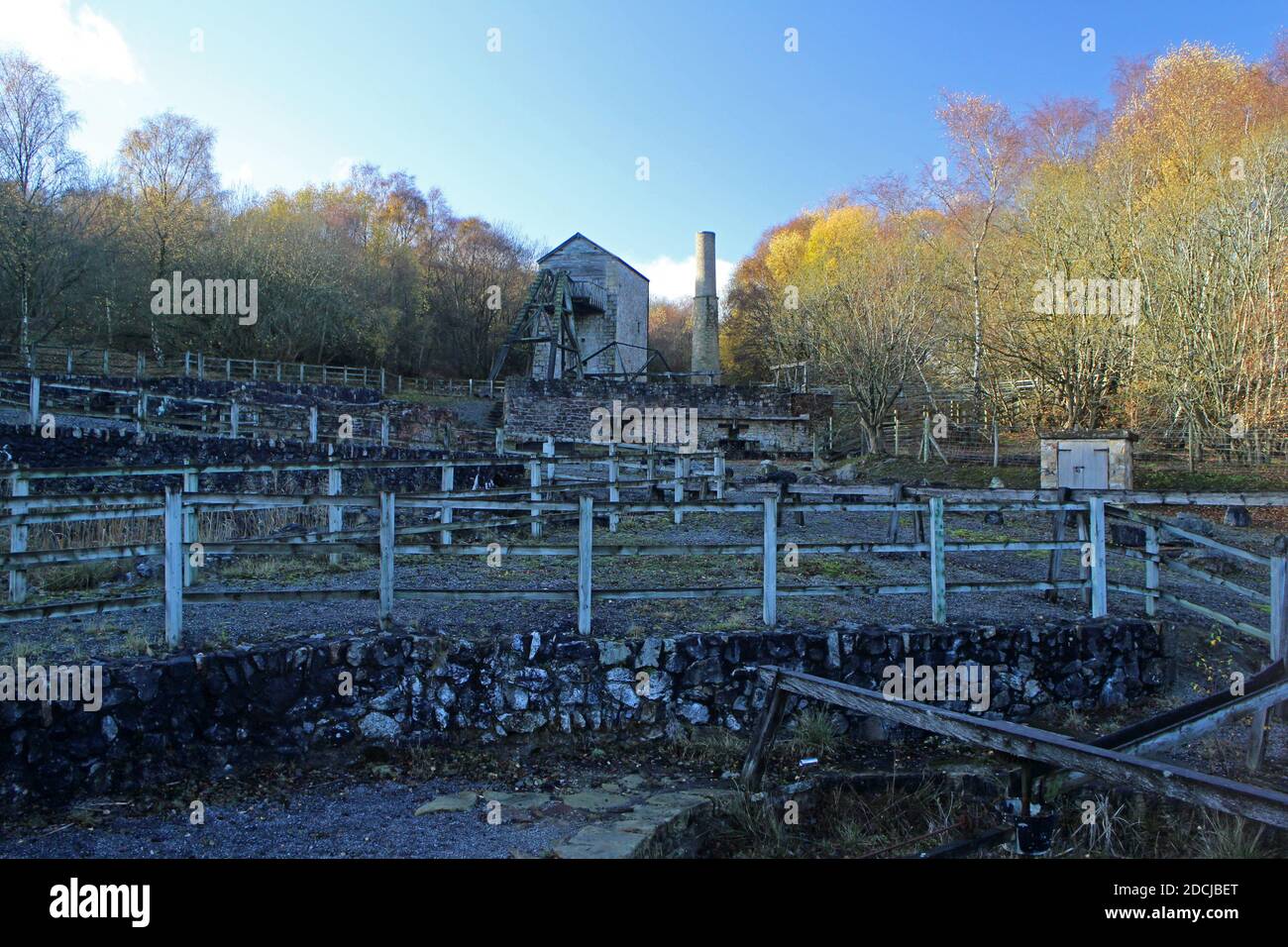 Minera Lead Mine and country park, Wrexham Stock Photo - Alamy