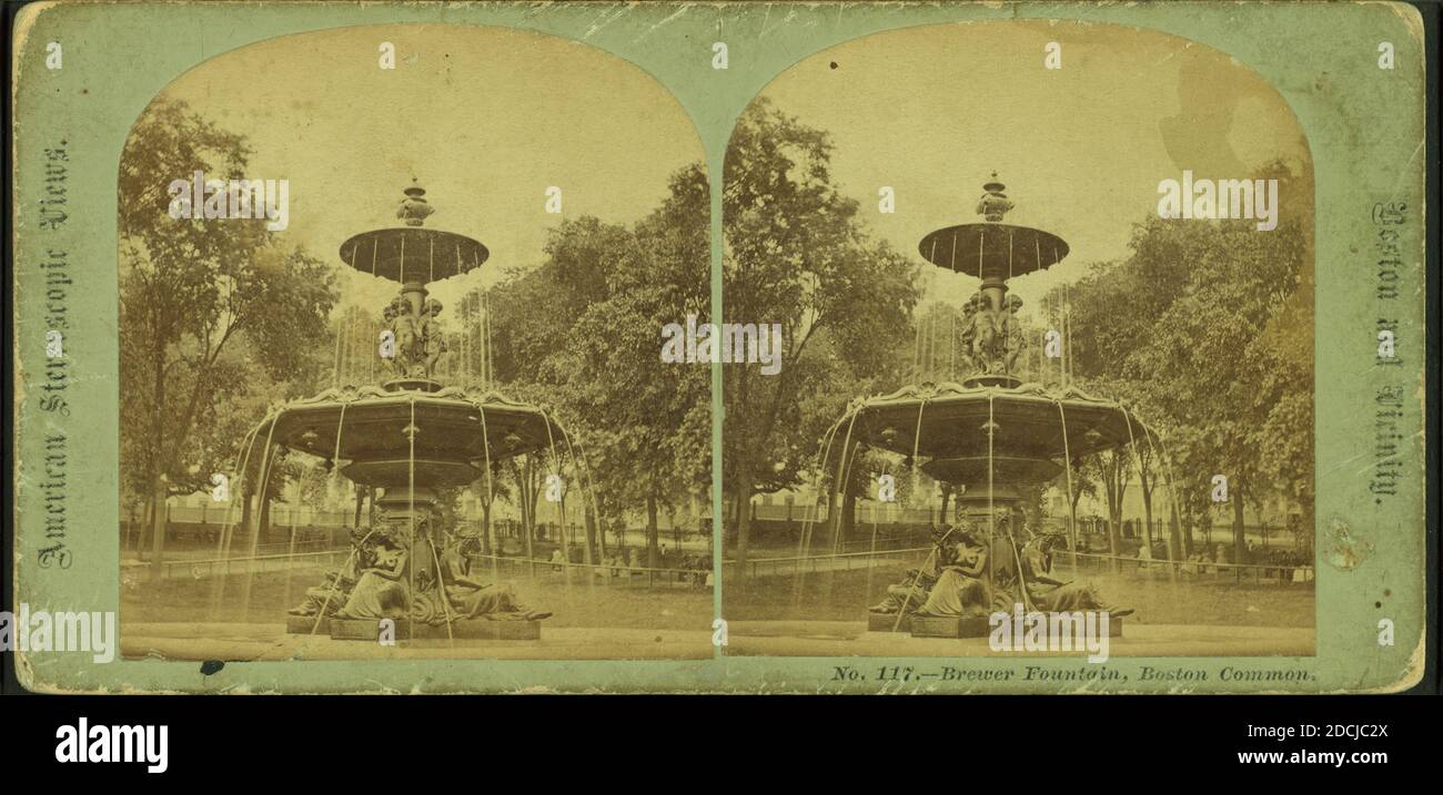 Boston common fountain hi-res stock photography and images - Alamy