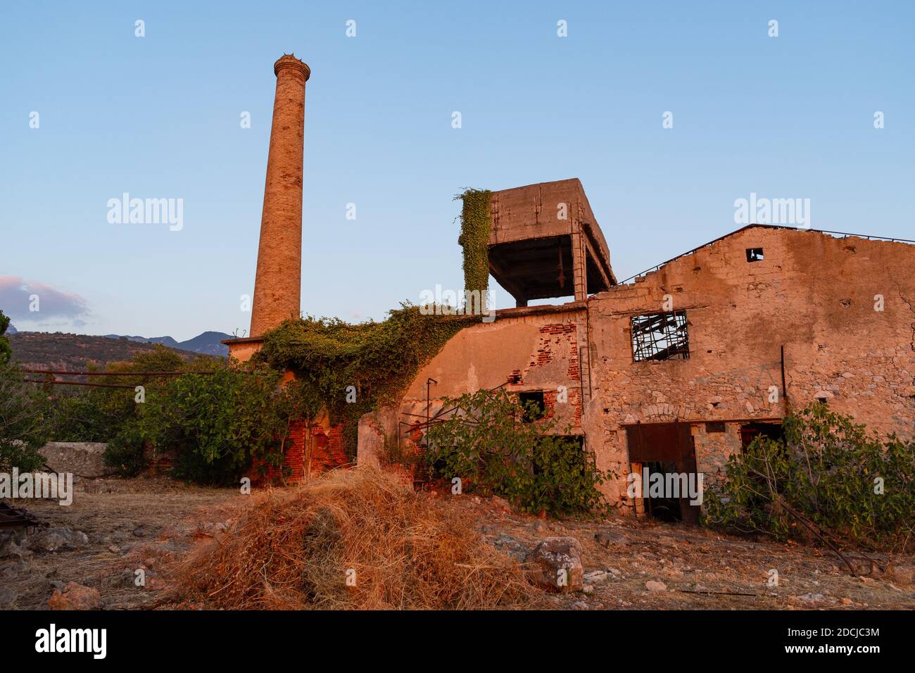 The old factory of Kardamyli (Kardamili Stock Photo - Alamy