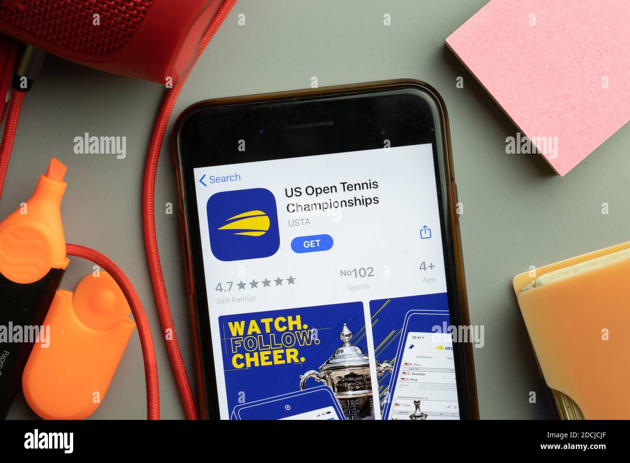 Us tennis open logo hi-res stock photography and images - Alamy