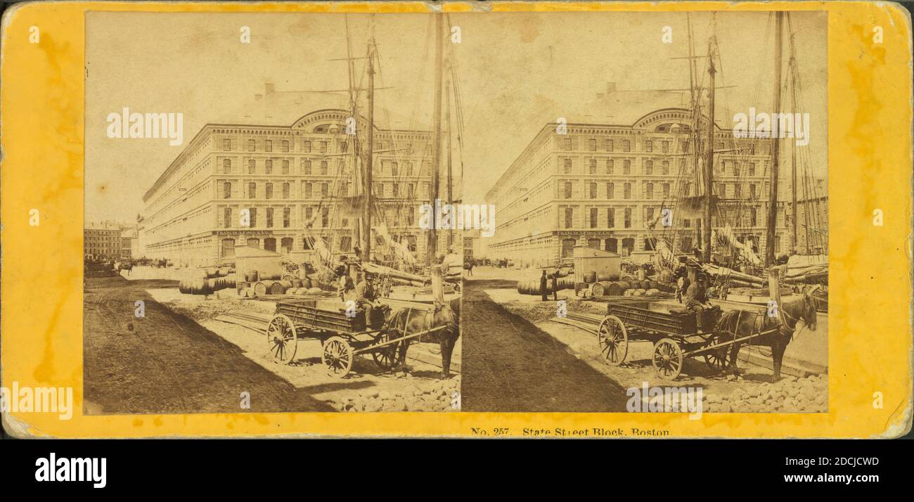 State Street block, Boston., still image, Stereographs, 1850 - 1930 ...