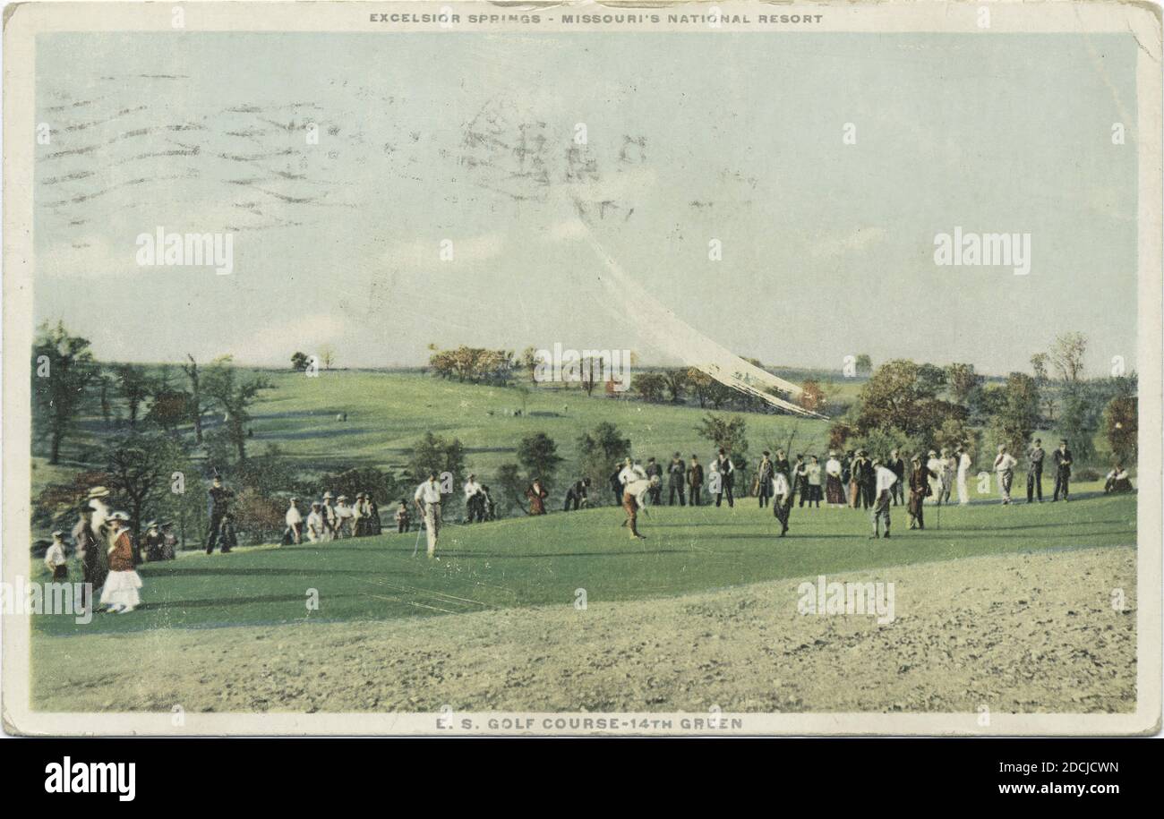 E. S. Golf Course-14th Green, Excelsior Springs - Missouri's National ...