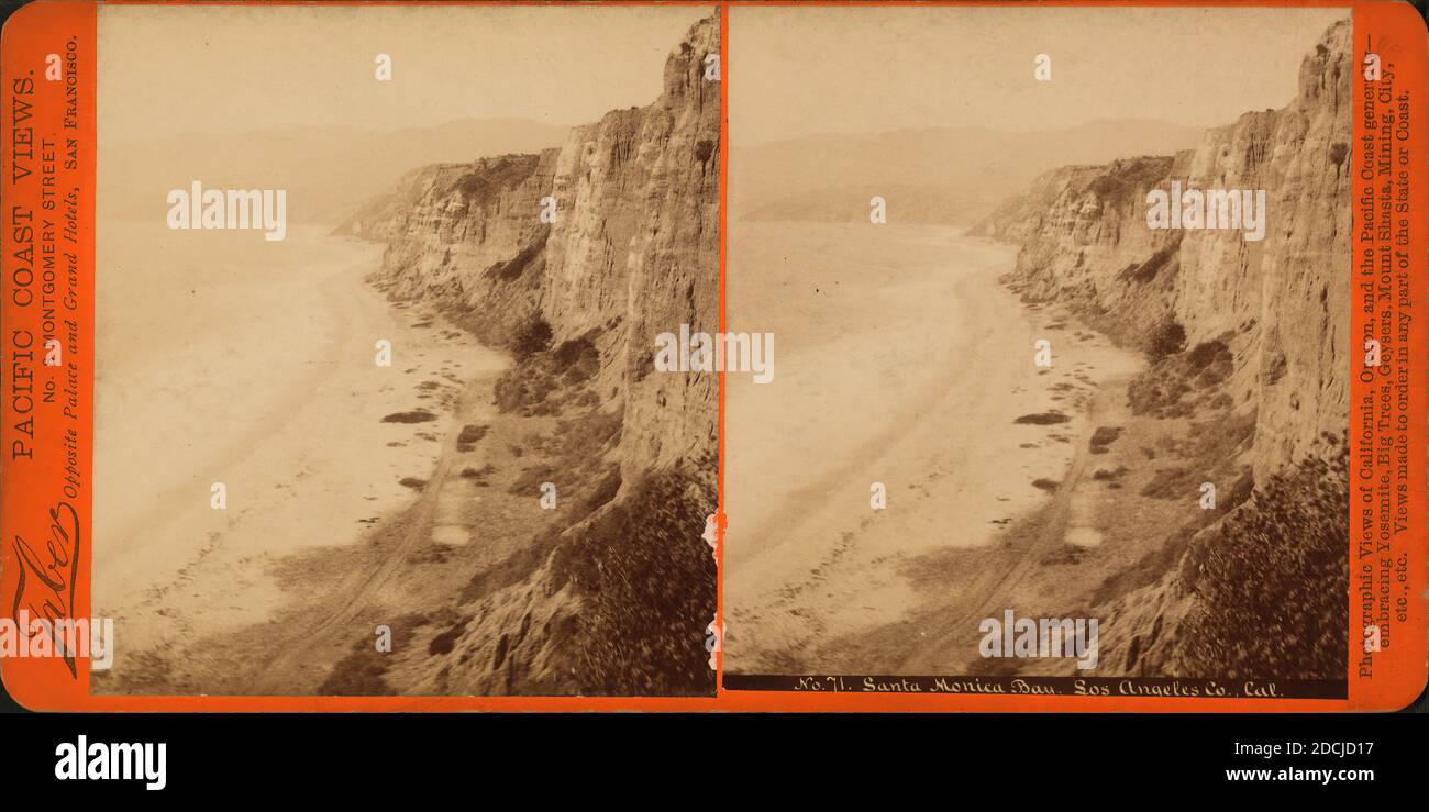 Santa Monica Bay, Los Angeles Co., Cal., still image, Stereographs ...