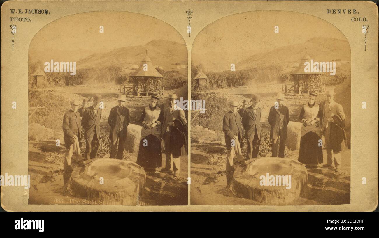 The soda spring, Manitou., still image, Stereographs, 1850 - 1930 ...