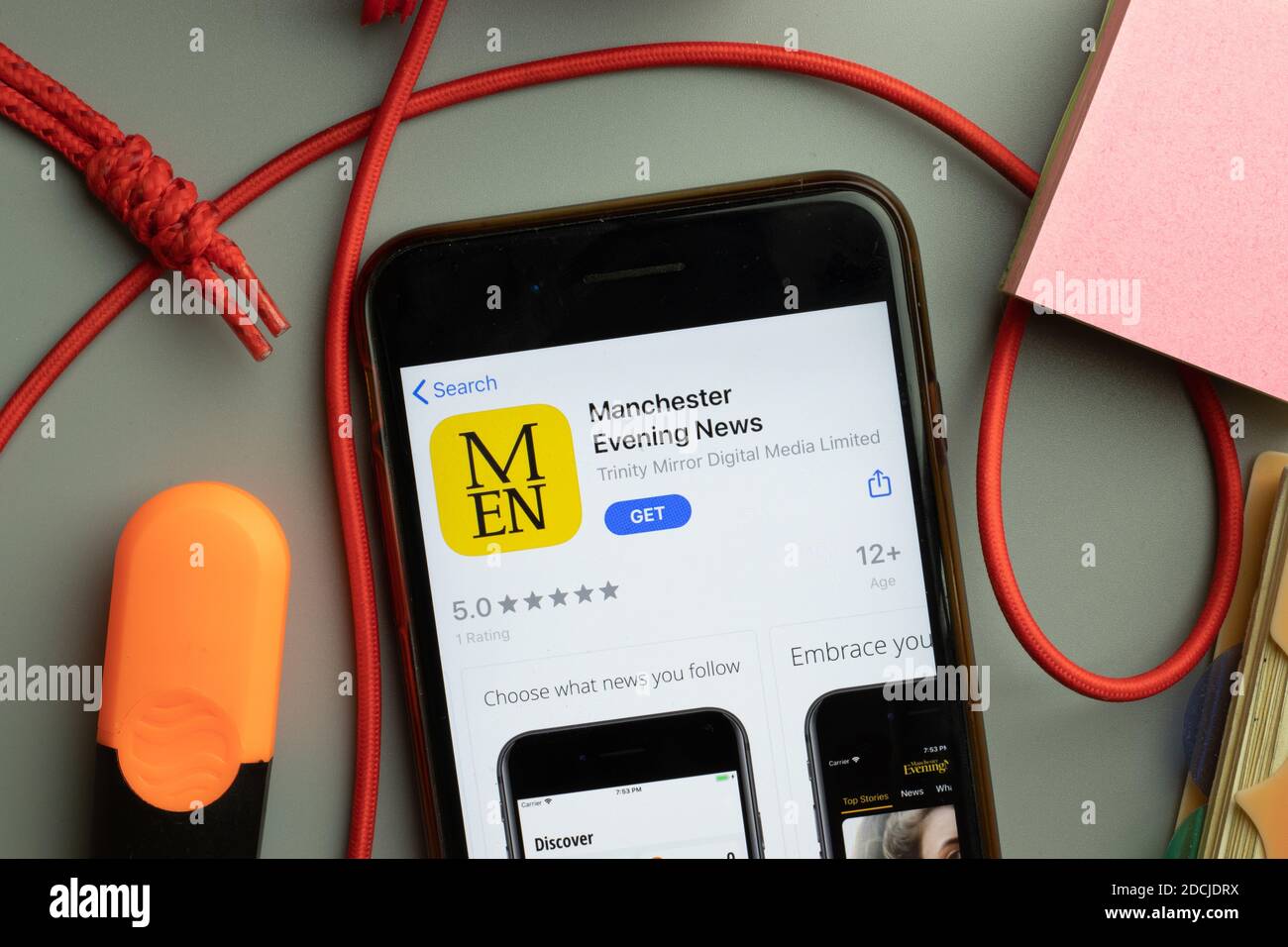 Manchester logo hi-res stock photography and images - Alamy