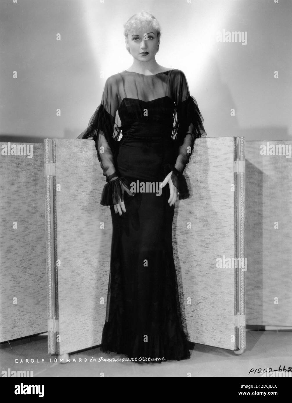 CAROLE LOMBARD 1934 Full Length Fashion Portrait publicity for ...