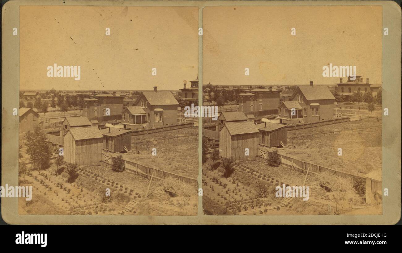 Denver, looking east., still image, Stereographs, 1850 - 1930, Kirkland ...