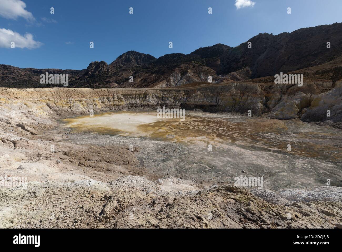 Volcano, Nisyros, Greece Stock Photo - Alamy