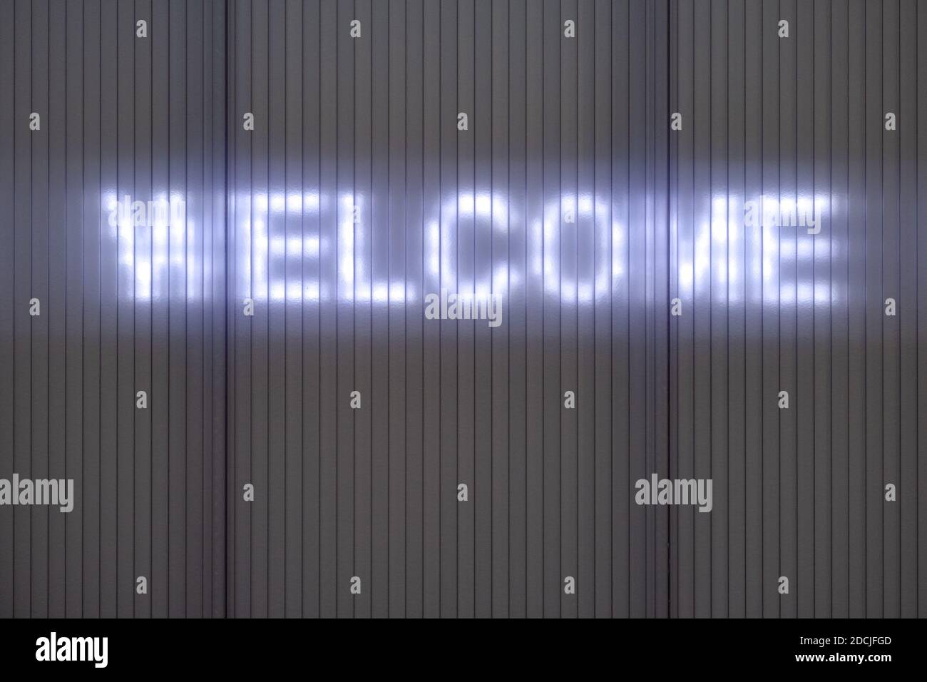 Welcome writing hi-res stock photography and images - Alamy