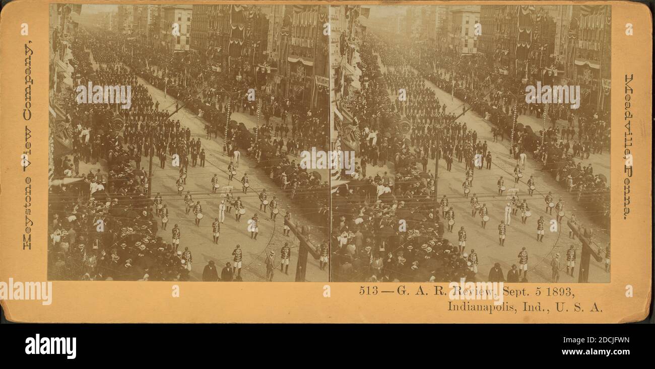 G.A.R Review, Sept. 5, 1893, Indianapolis, Ind., U.S.A., still image ...