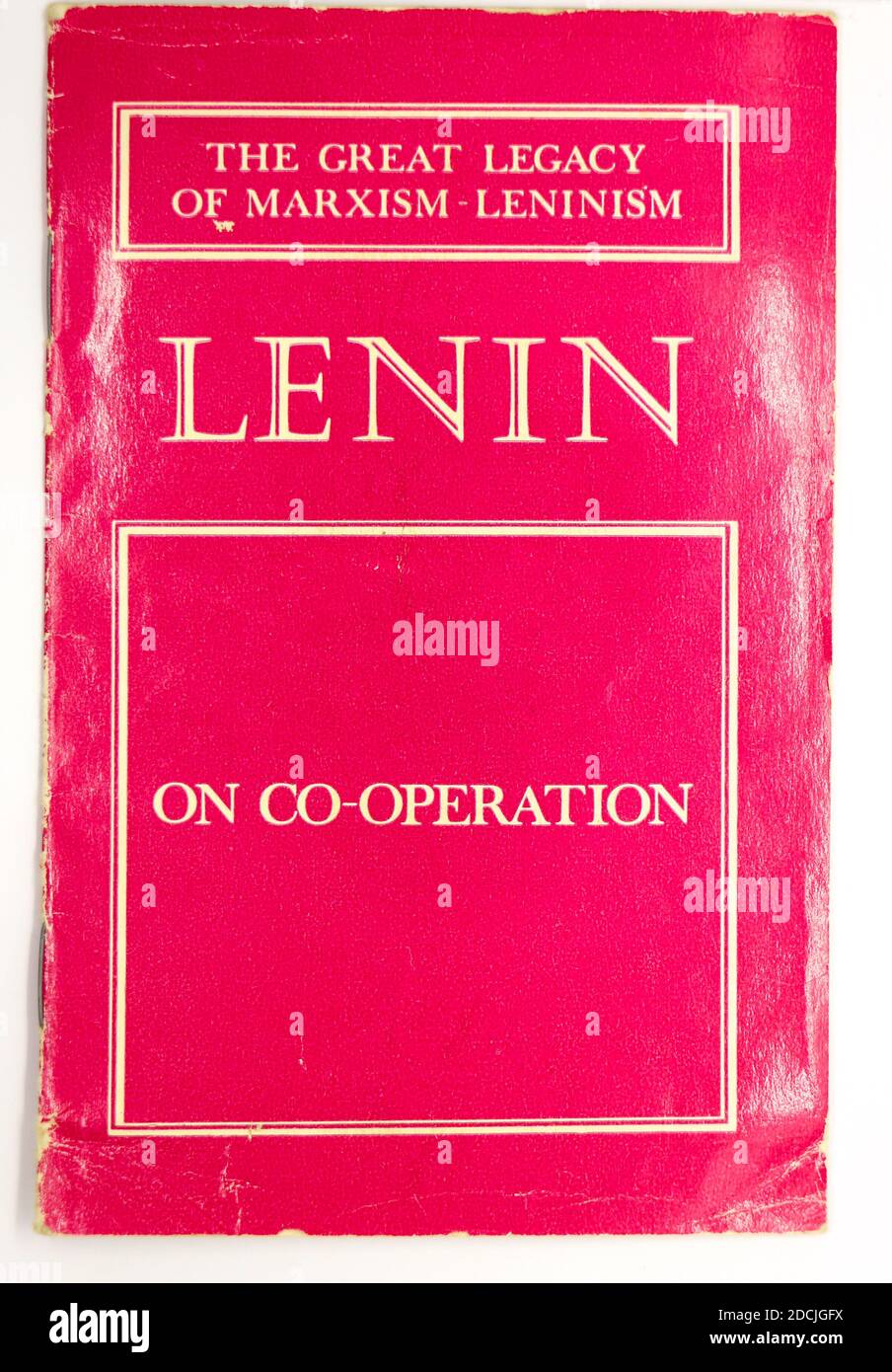 Photo of a Propaganda booklet Lenin on co-operation The great legacy of ...