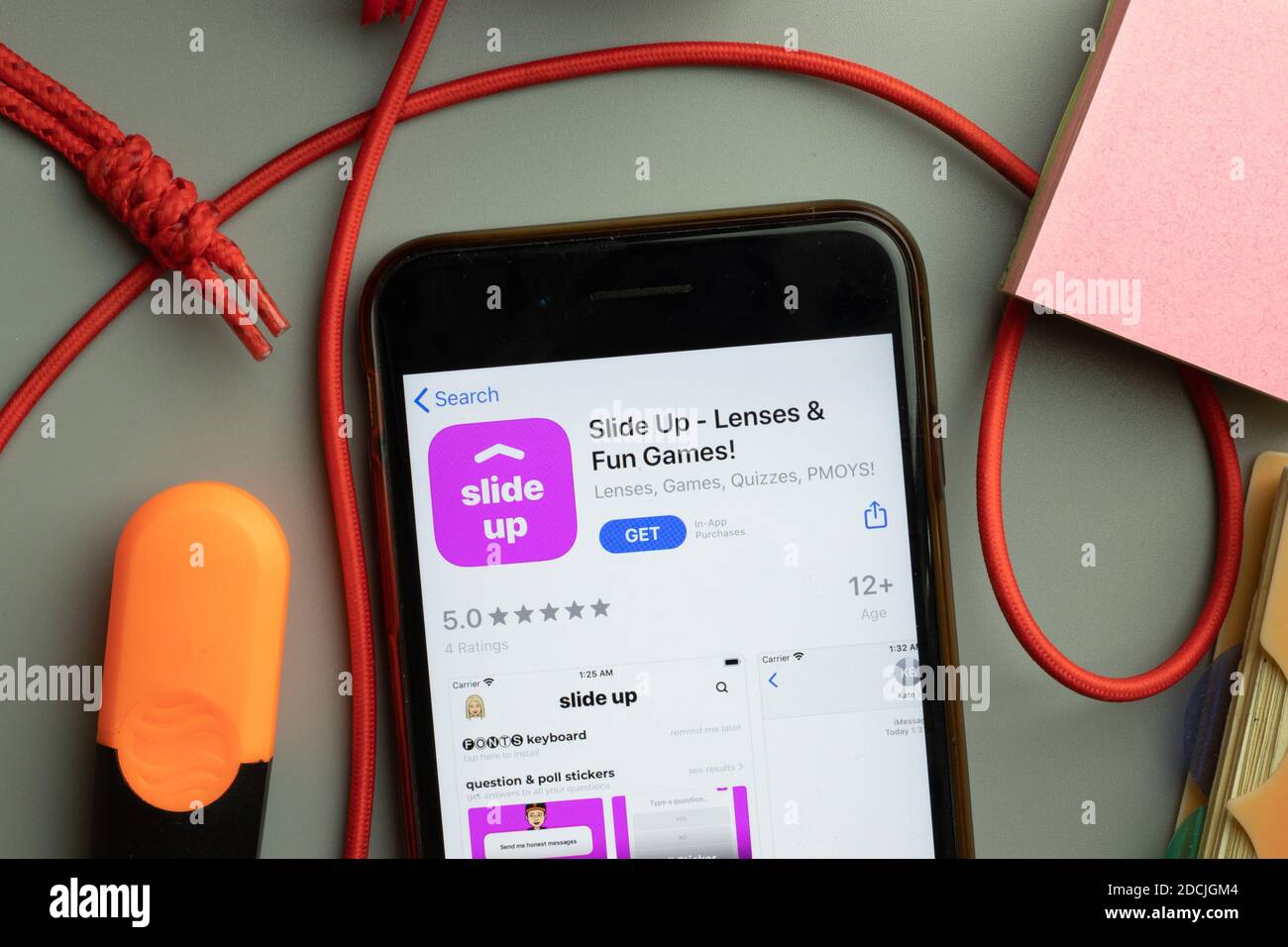 Slide logo hi-res stock photography and images - Alamy