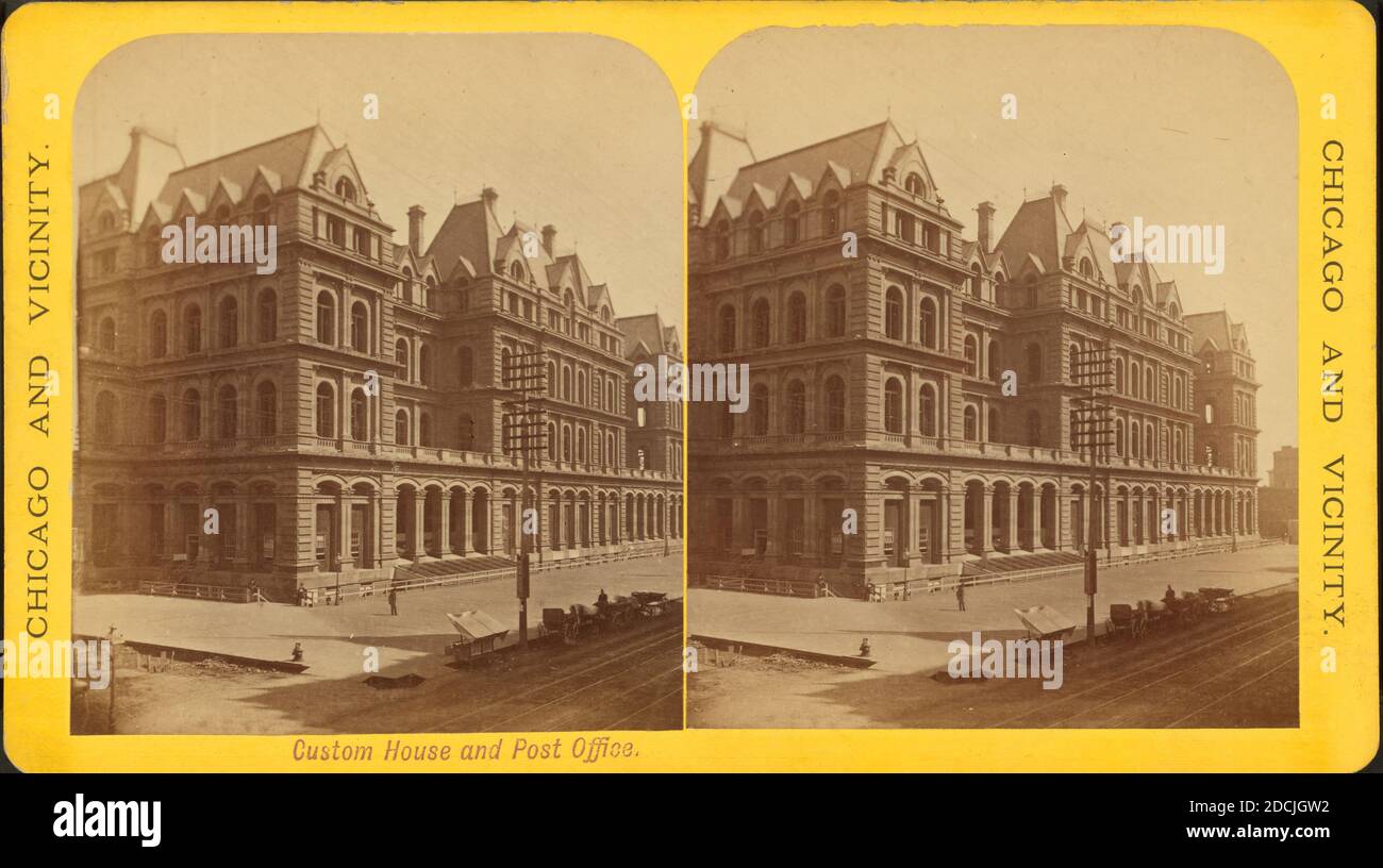 Customs House and Post Office., still image, Stereographs, 1850 - 1930 ...