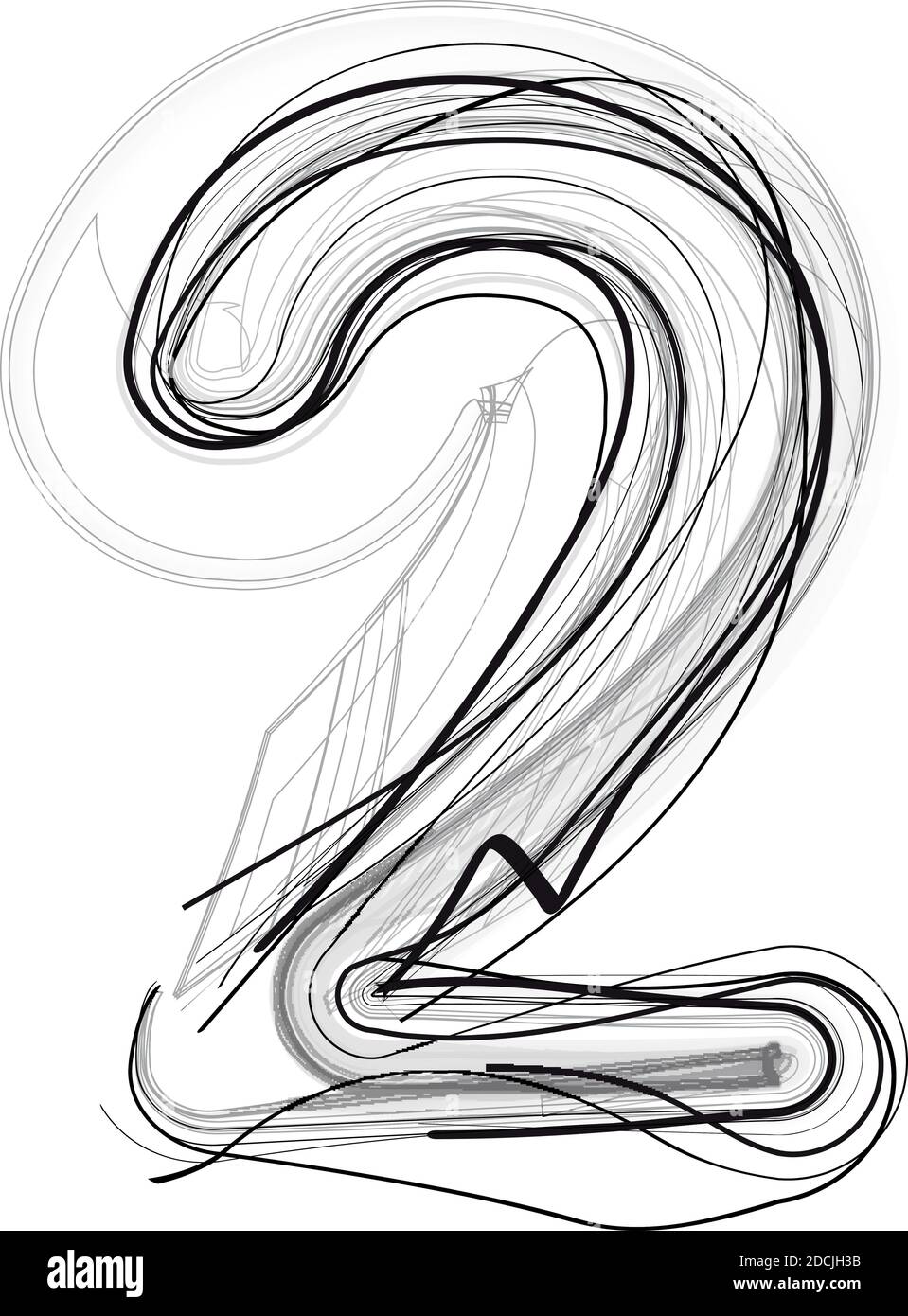 Type 2 two Stock Vector Images - Alamy