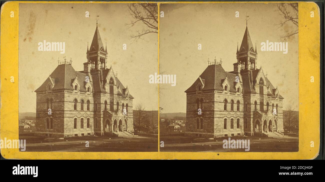 Walker Hall., still image, Stereographs, 1850 - 1930, Lovell, J. L ...