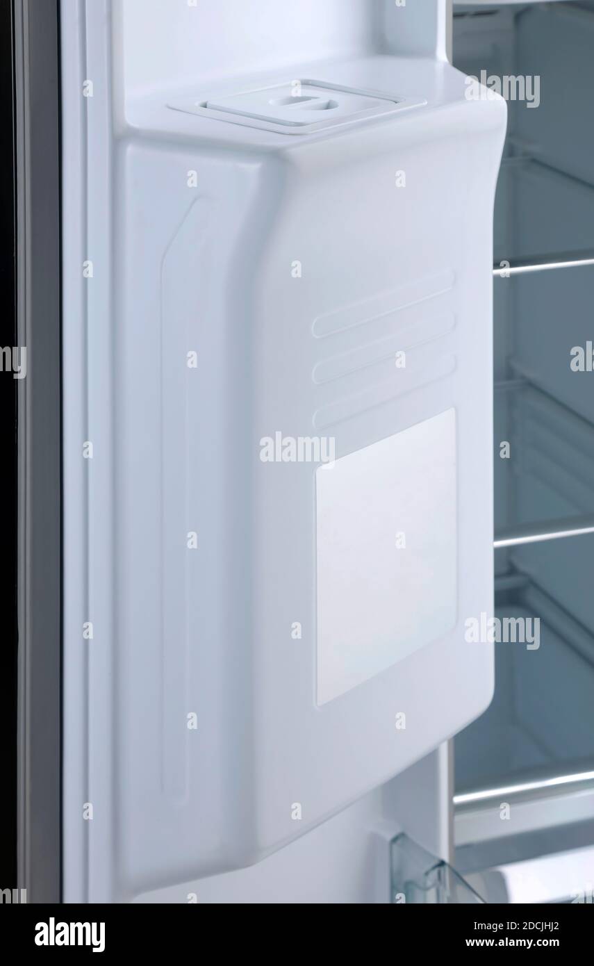 Water dispenser inside the refrigerator Stock Photo - Alamy