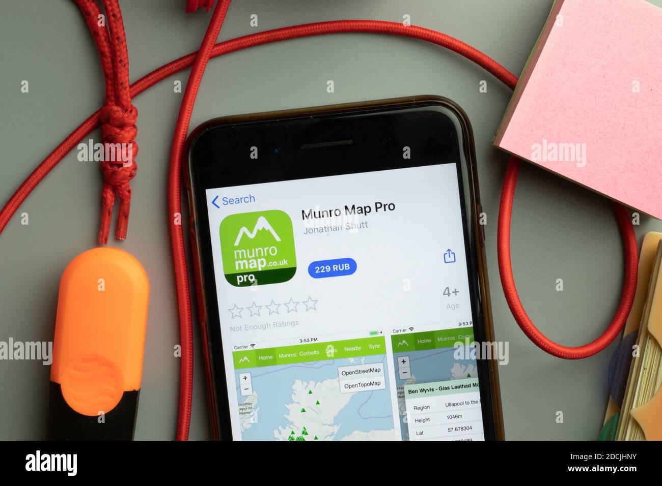 Munro map pro hi-res stock photography and images - Alamy