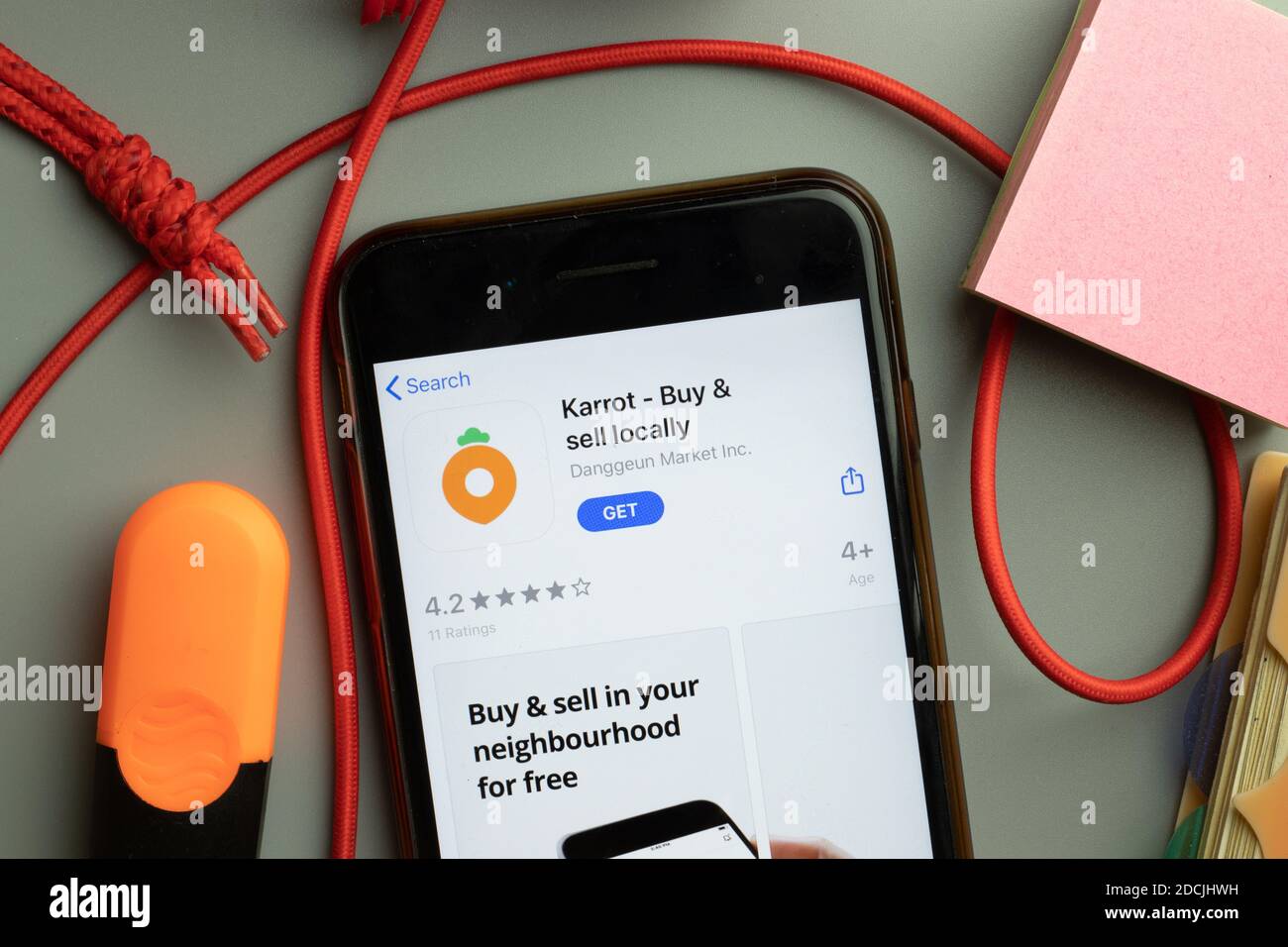 Karrot logo hi-res stock photography and images - Alamy