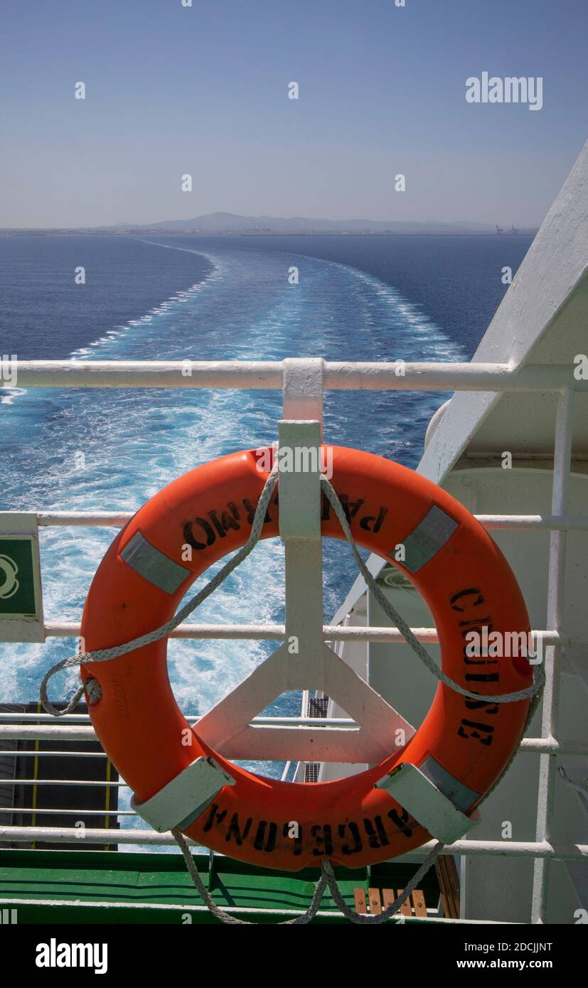 Safety railing cruise ship hi-res stock photography and images - Alamy