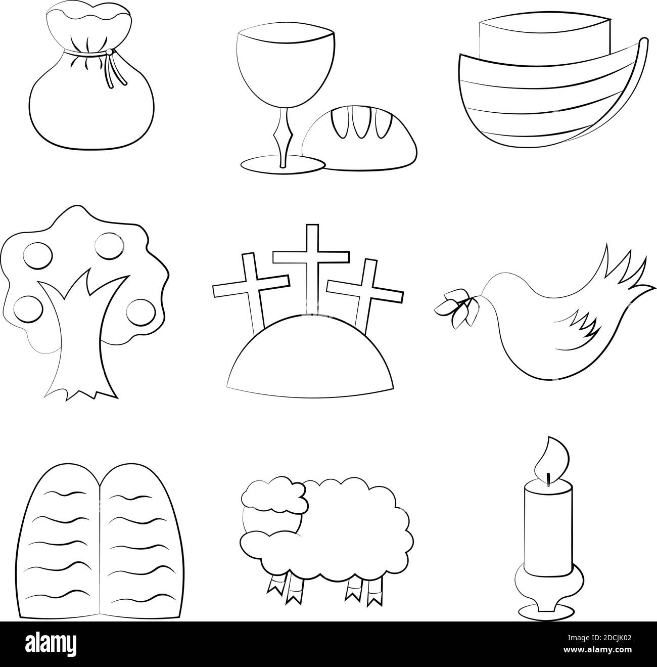 Prayer prints Stock Vector Images - Alamy