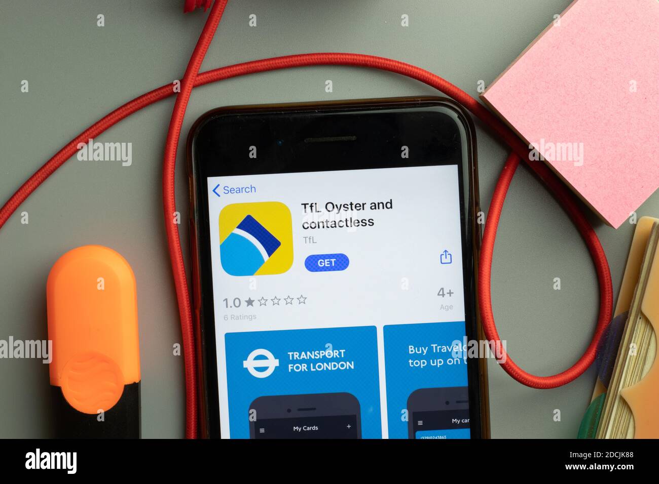 New York, United States - 7 November 2020: TfL Oyster and contactless ...