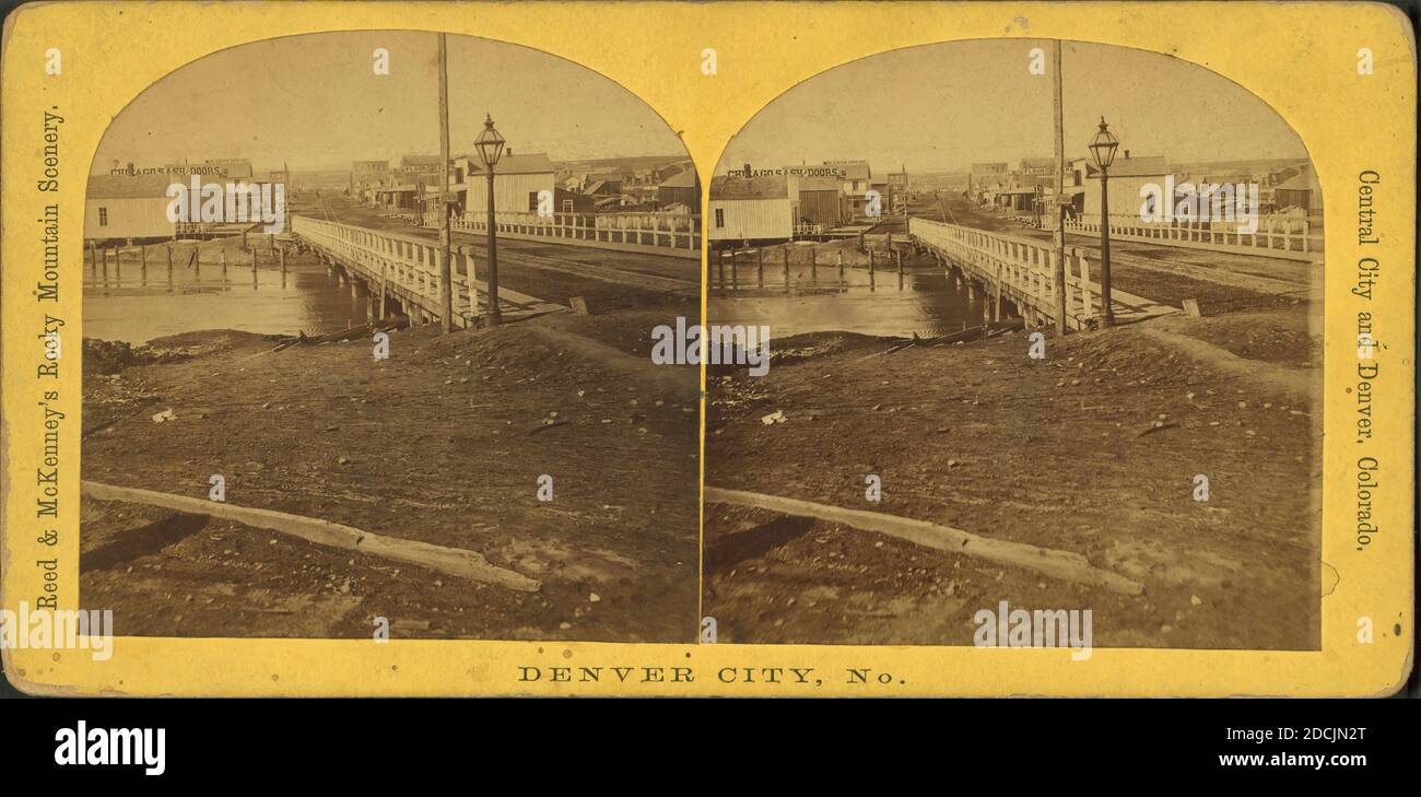 Denver City., still image, Stereographs, 1850 - 1930, Reed & McKenney ...