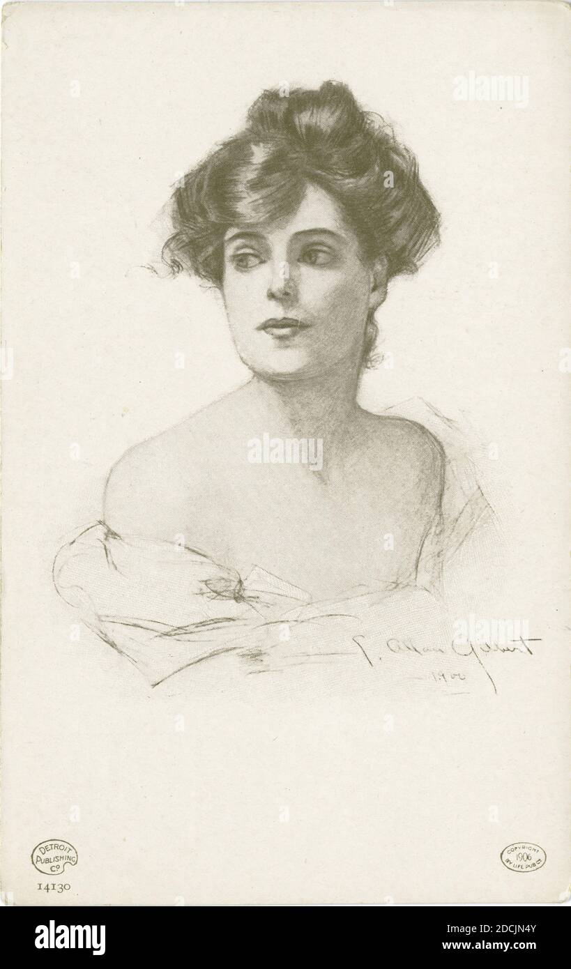 Girl cartoons hi-res stock photography and images - Alamy