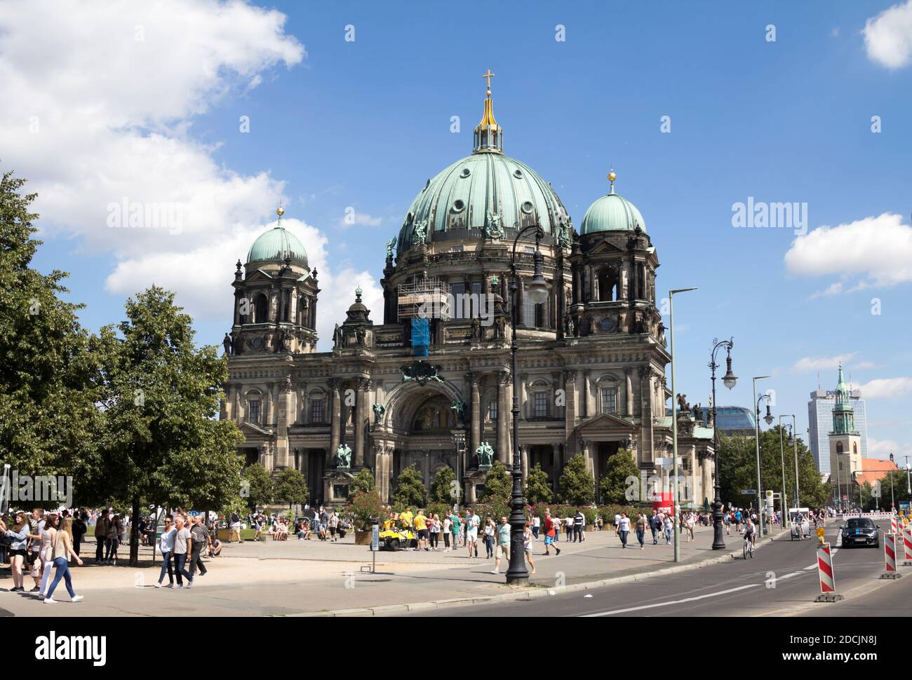 Berlin Cathedral (Berliner Dom) - famous landmark on the Museum Island ...