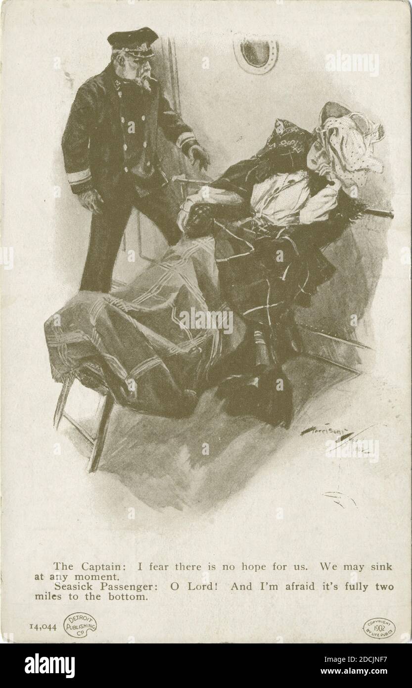 The Captain: I fear there is no hope, Life Cartoons, still image ...