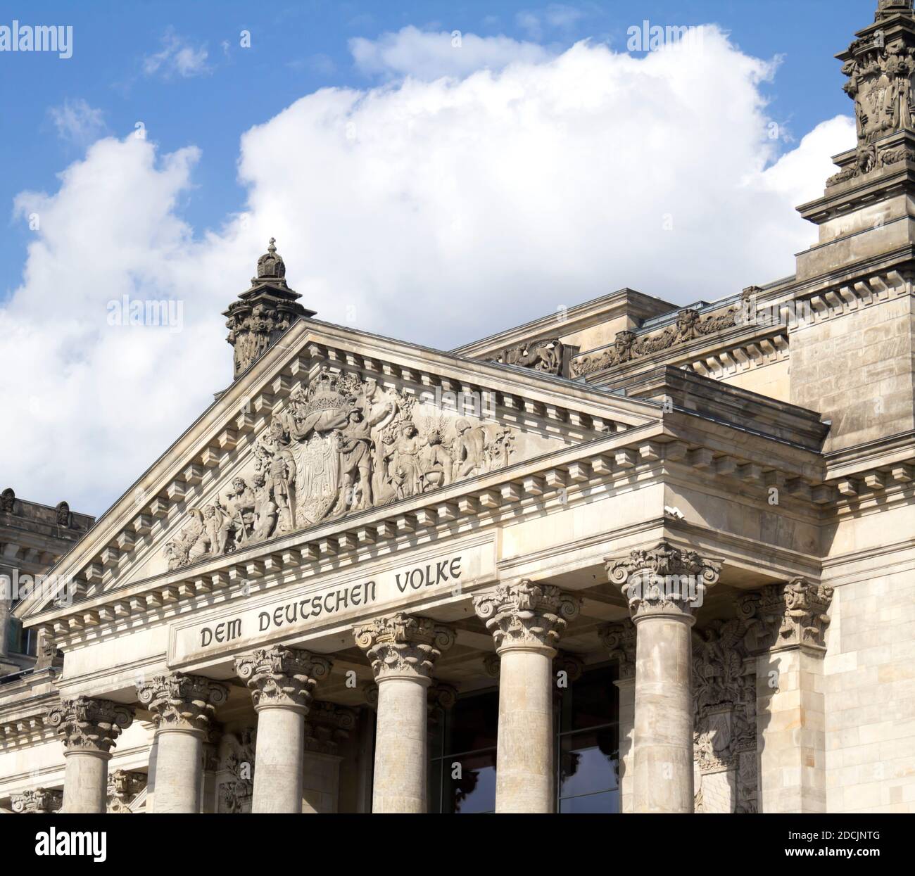 the German Parliament, in Berlin Mitte district, Germany Stock Photo ...