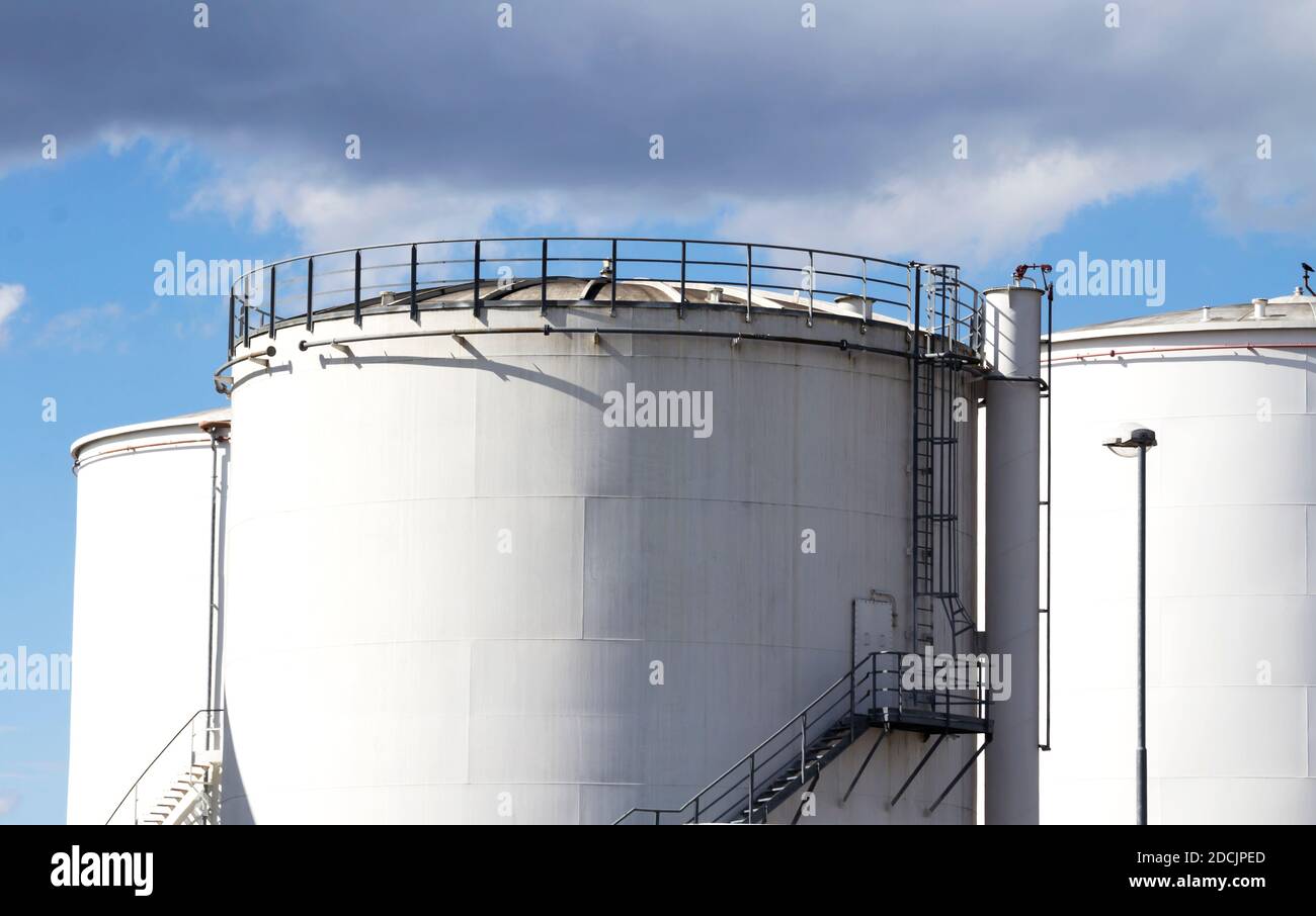 Fuel Storage Tank, Germany Stock Photo - Alamy