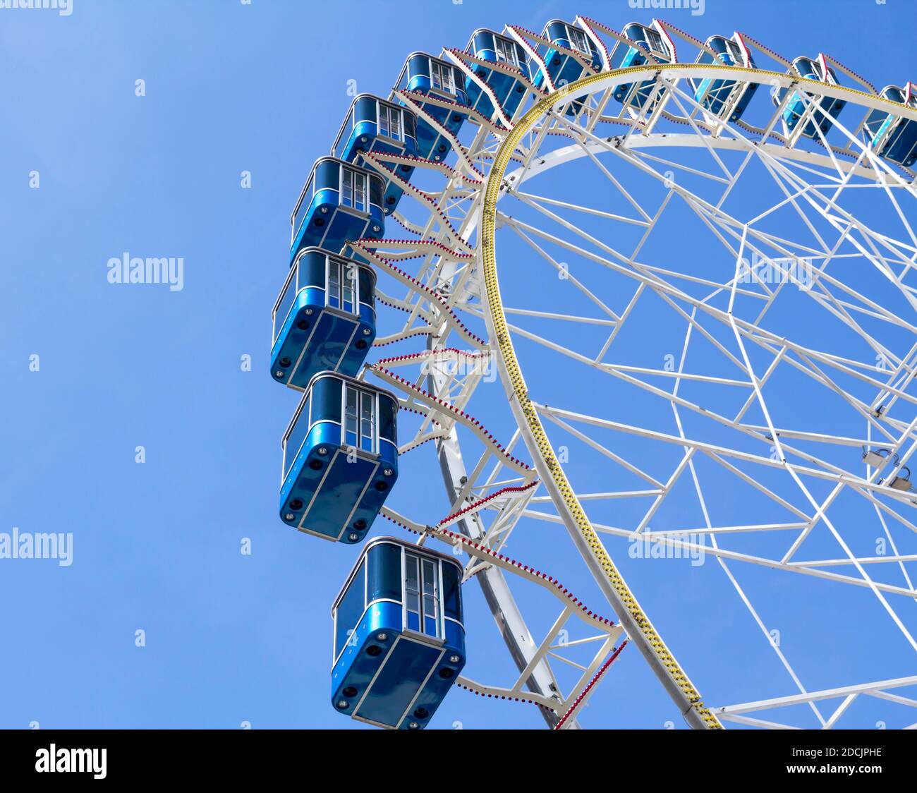 Close up ferris wheel Stock Photo - Alamy
