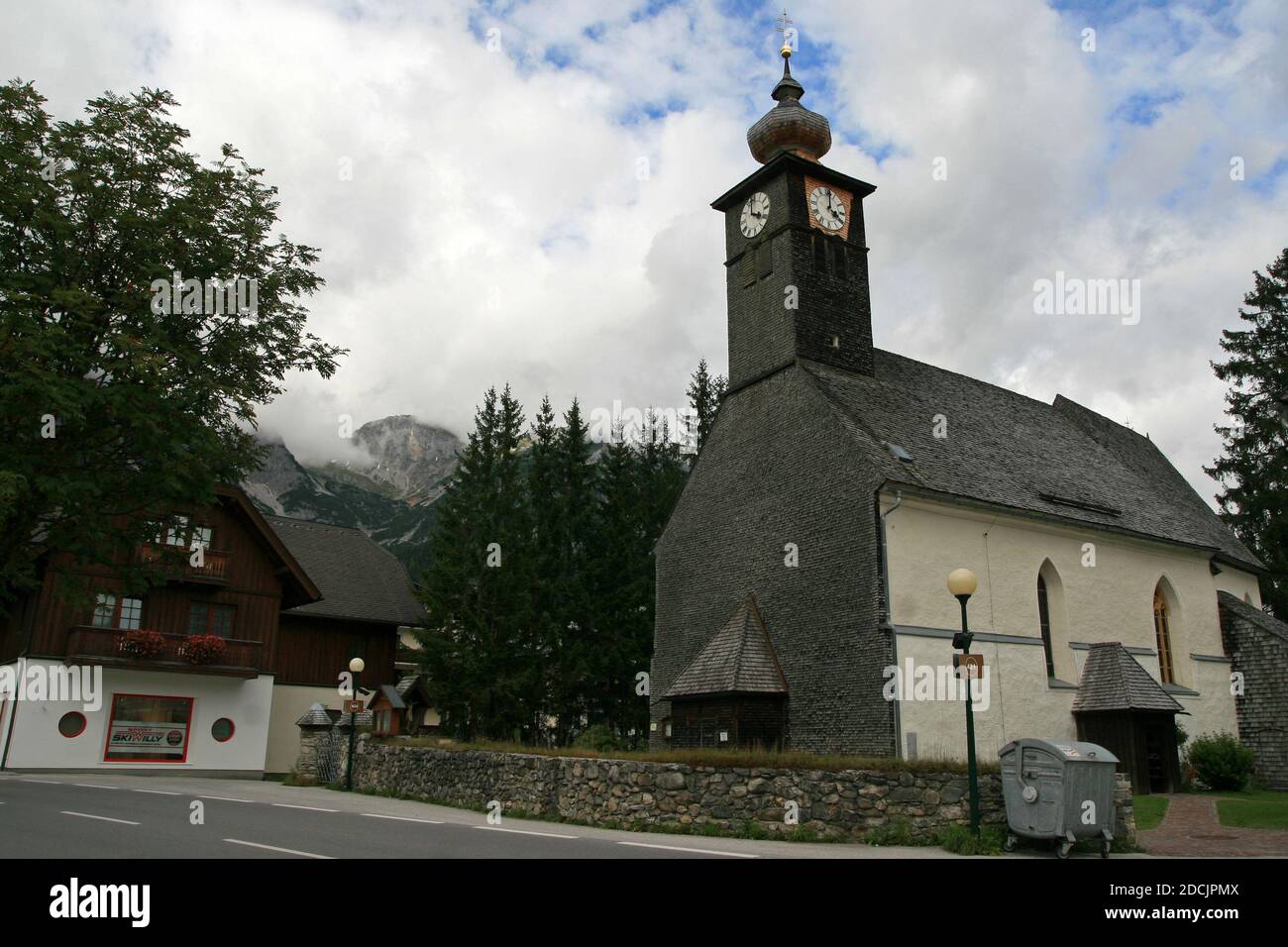 Alpen church in Tauern Mountains, Austria Stock Photo - Alamy