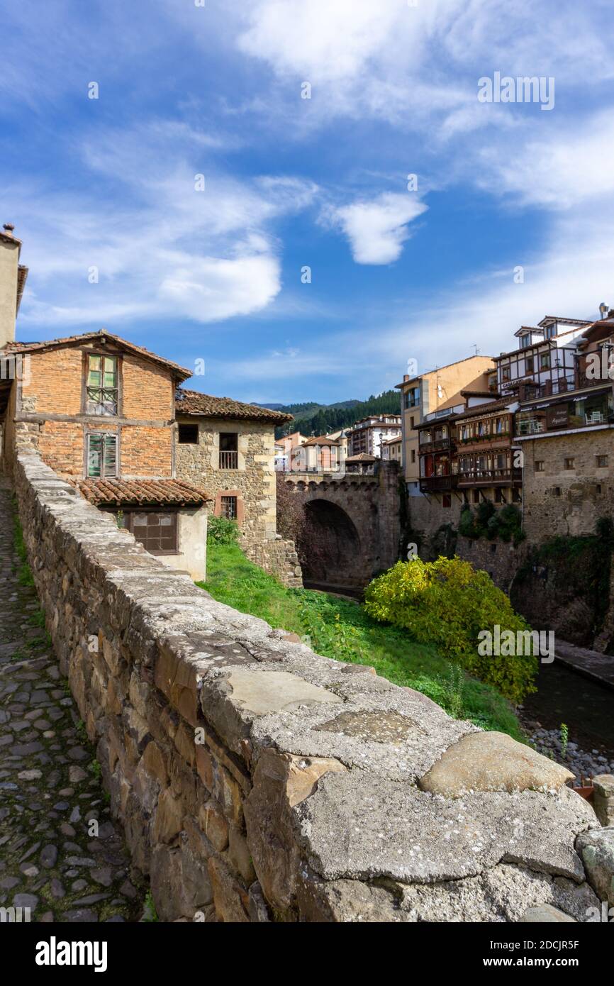 Potes, Cantabria / Spain - 5 November 2020: idyllic Spanish mountain ...