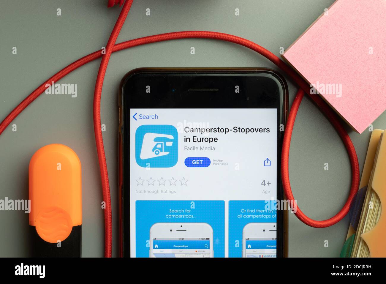 Camperstop stopovers hi-res stock photography and images - Alamy